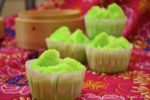 Steamed Matcha Muffins Recipe (Green Tea Huat Kueh) 绿茶发糕