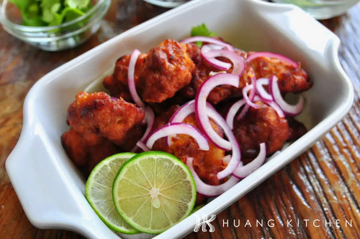 Deep Fried Tom Yam Chicken Recipe 东炎炸鸡 | Huang Kitchen