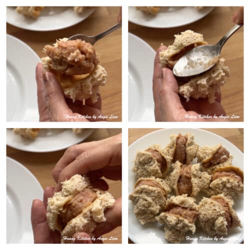 Crispy Stuffed Tofu Puffs Recipe 香脆炸酿豆腐卜 | Huang Kitchen