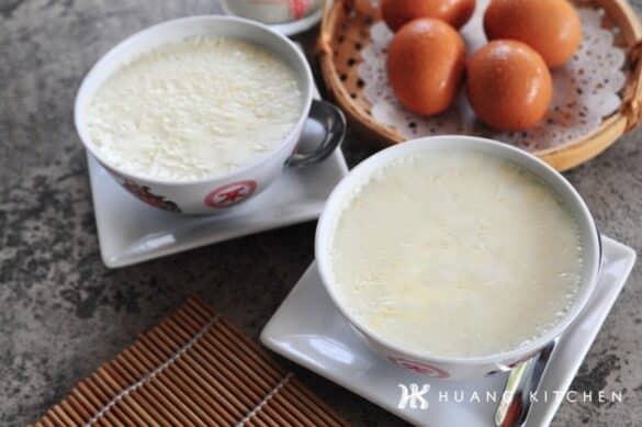 Double Skin Milk Pudding Recipe 双皮奶布丁 | Huang Kitchen