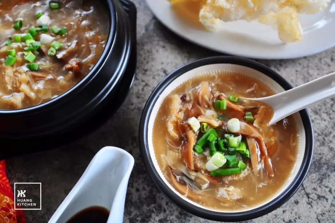 Fish Maw Soup Recipe 鱼漂羹食谱 | Huang Kitchen