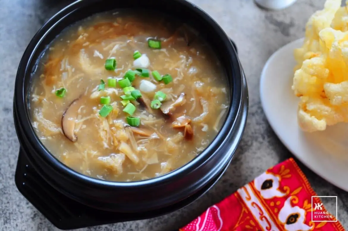Fish Maw Soup Recipe 鱼漂羹食谱 | Huang Kitchen