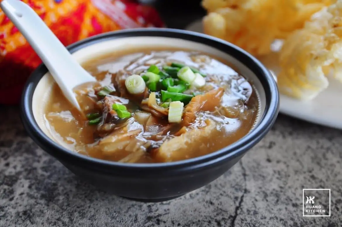 Fish Maw Soup Recipe 鱼漂羹食谱 | Huang Kitchen