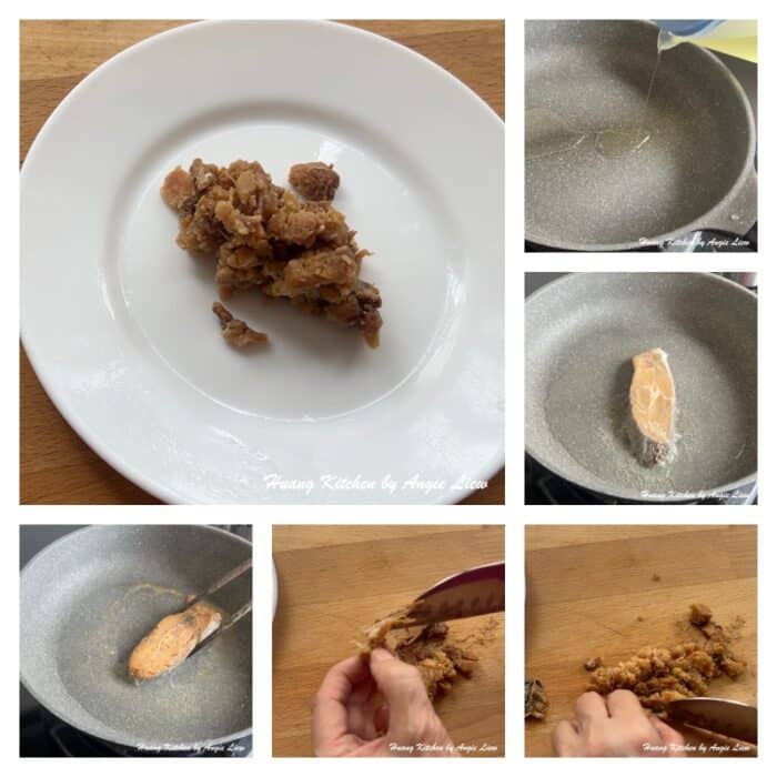 Steamed Minced Pork with Salted Fish Recipe 咸鱼蒸肉饼 | Huang Kitchen