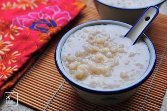 Bubur Gandum (Sweet Wheat Porridge) 麦粥糖水 - Huang Kitchen